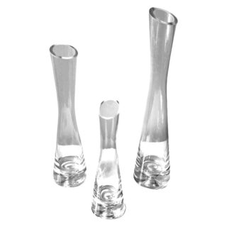6-Pack 24" Trumpet Vases In Clear D600 Cl