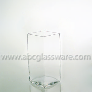 Square Vase Set of 12 (6") - ABC Glassware