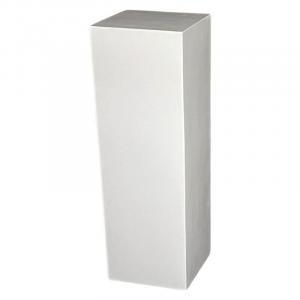 White Display Pedestal Stand Riser Column Pillar