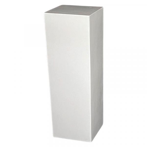 White Display Pedestal Stand Riser Column Pillar