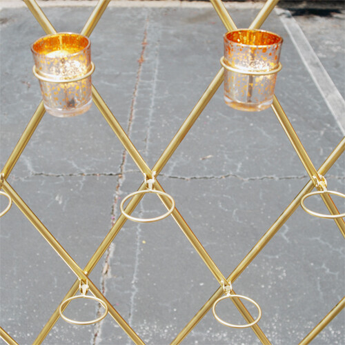 71 Candles Wall in Gold B25122 - ABC Glassware