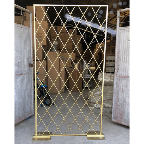 71 Candles Wall 7' Tall ,3.75' W M7375 in Gold - ABC Glassware