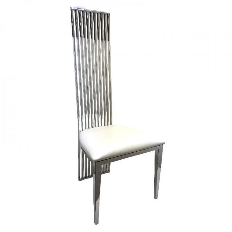 Cartier Chair in Silver